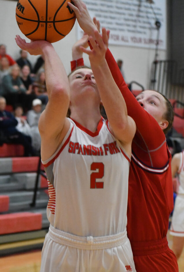 Springville girls basketball grinds out win at Spanish Fork | News ...